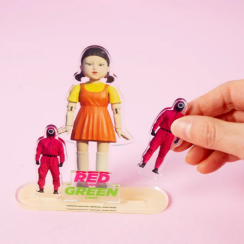 Squid Game 2 Young-hee, Frontman, and guard Acrylic Stand 2types Korea ...