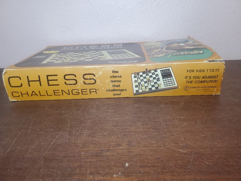 Vintage Fidelity Chess Challenger 7 Model BCC Tested & Working NO CHESS ...