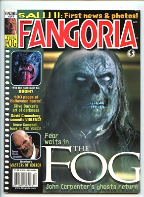 FANGORIA MAGAZINE #247 10/05 THE FOG DOOM MASTERS OF HORROR SAW II ...