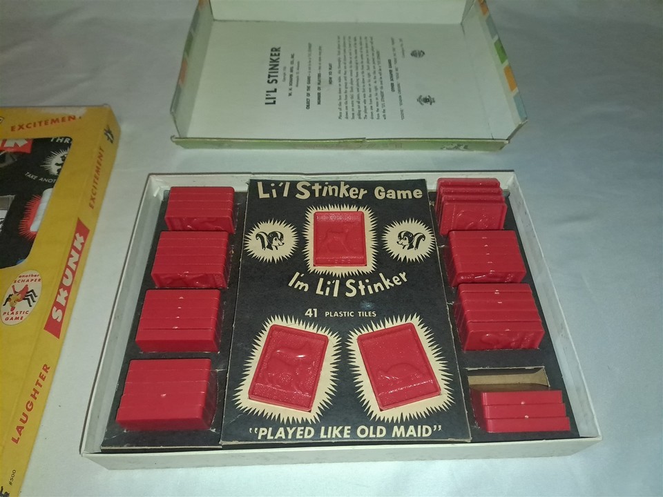 1953 Skunk + 1956 Li'l Stinker Games Schaper [Not Complete] | eBay