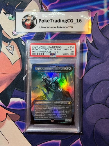 2020 MTG Ikoria Showcase Gigan, Cyberclaw Terror Foil #384 PSA 10 | eBay