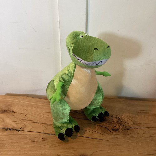 Disney Store Pixar Toy Story Rex Dinosaur 12" Plush Exclusive Original ...