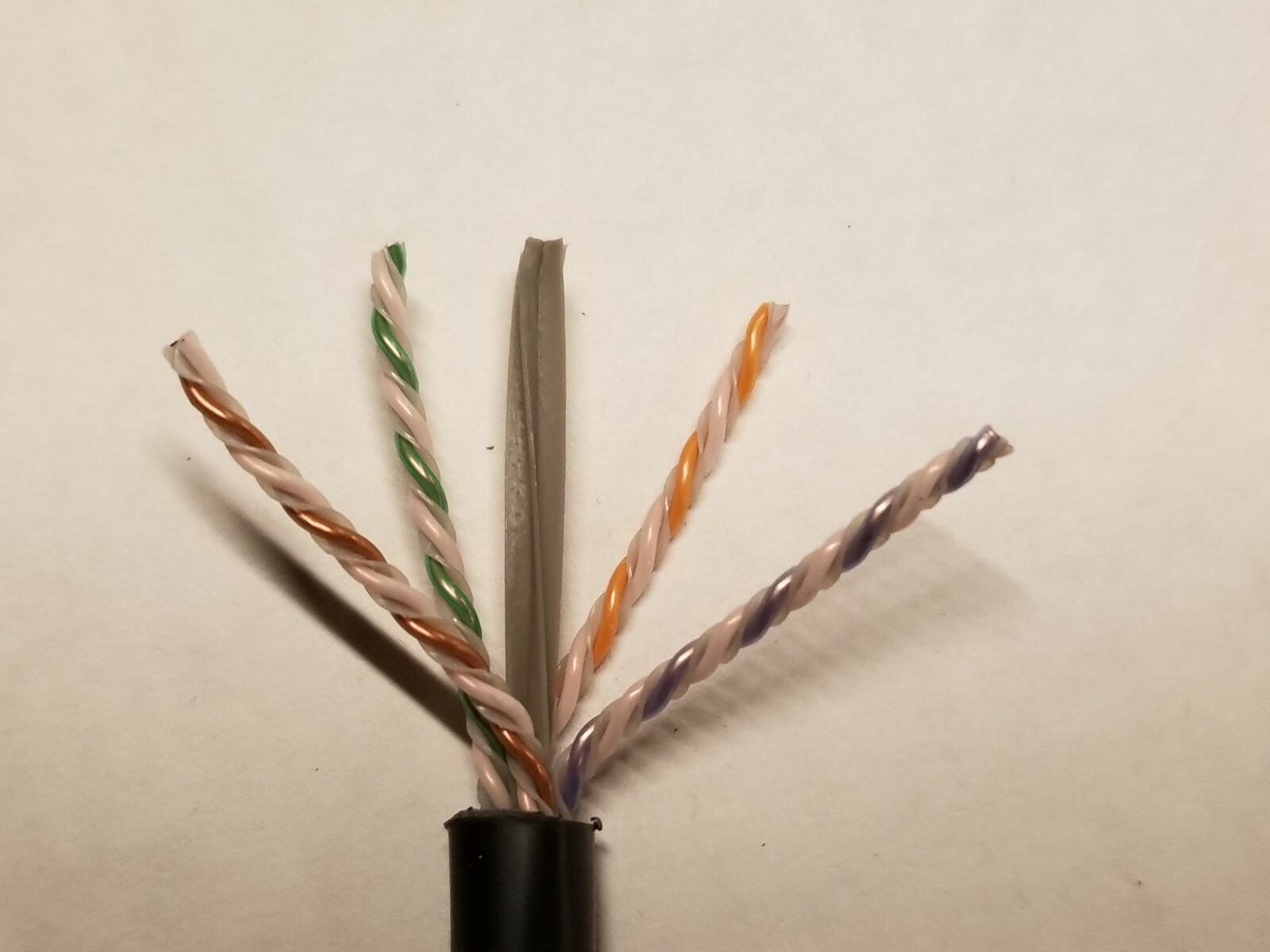 Commscope CS44P Cat6A U/UTP Network Ethernet 10G 10Gig Cable Plenum ...