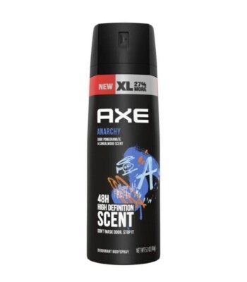 Axe for Men Anarchy 48 Hour Protection Deodorant Body Spray XL 5.1 oz ...
