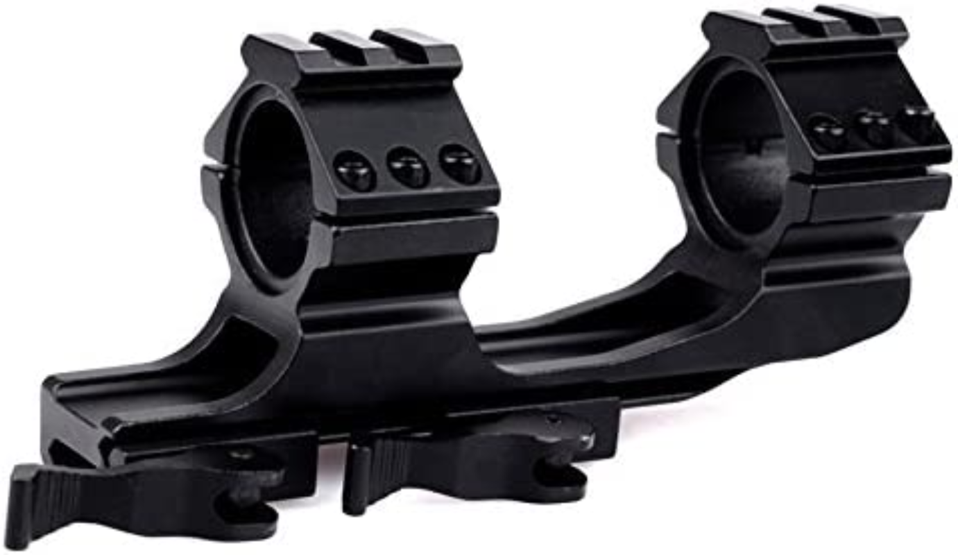 One Piece Offset Cantilever Scope Mount 1 inch/30mm Dual Ring for ...