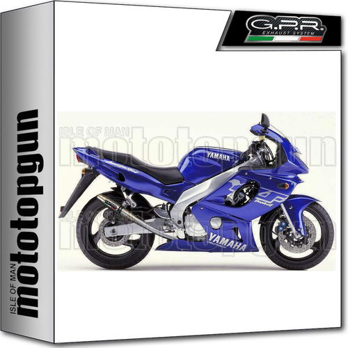 GPR EXHAUST HOM DEEPTONE STAINLESS STEEL YAMAHA YZF 600 R THUNDERCAT ...