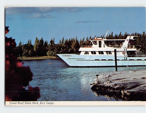 Postcard Coral Reef State Park Key Largo Florida USA | eBay