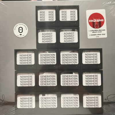 Rise Against - Nowhere Generation, Exclusive Metallic Silver Vinyl LP ...