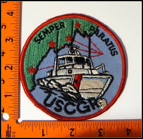 Military Patches US Coast Guard Reserve Semper Paratus New Old Stock # ...