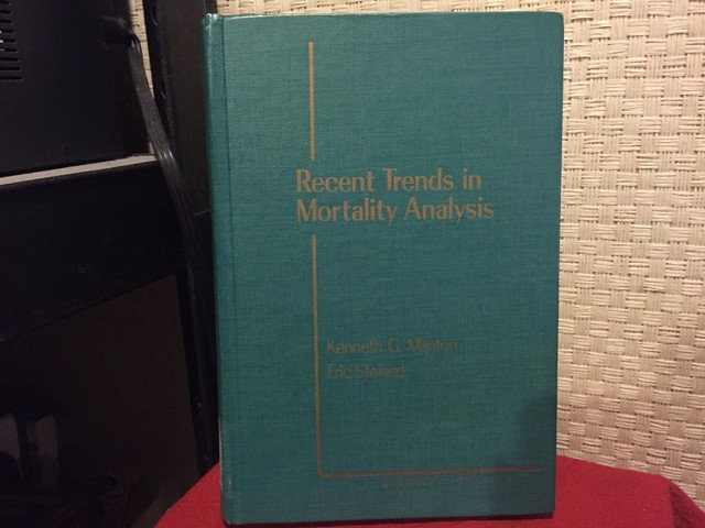 Studies in Population: Recent Trends in Mortality Analysis by Eric ...