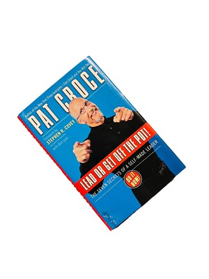 PAT CROCE PHILADELPHIA SIXERS LEAD OR GET OFF THE POT SIGNED 2004 ...