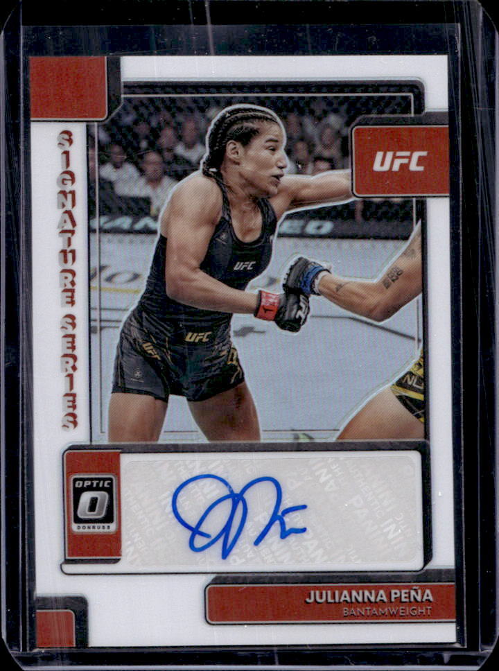 2023 Donruss Optic Julianna Pena Signature Series Holo Prizm Auto ...