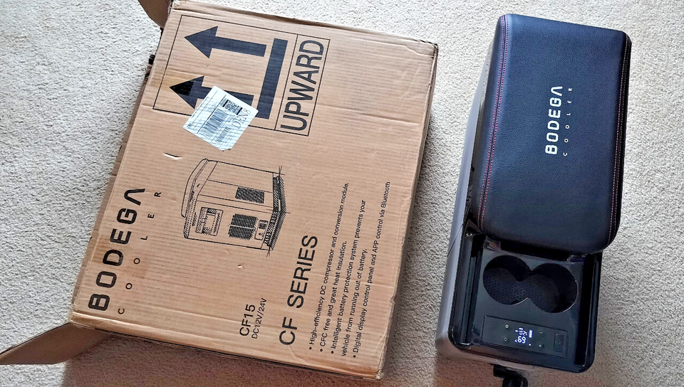 BODEGA 12 Volt Refrigerator, 16 Quart Car Fridge, Portable Refrigerator ...