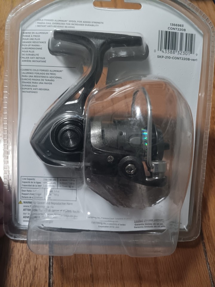 BRAND NEW Shakespeare Contender Spinning Fishing Reel, specifically the ...
