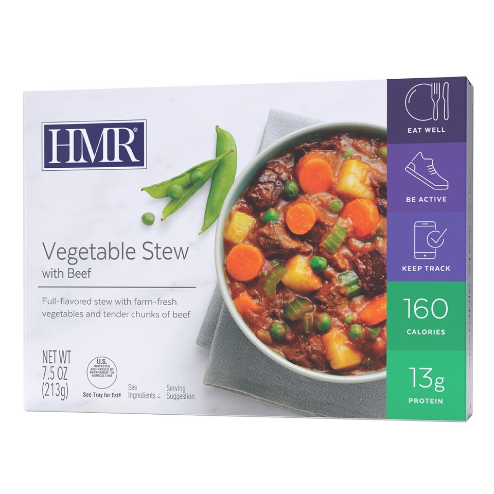 HMR Vegetable Stew with Beef Entrée | Pre-packaged Lunch or Dinner to ...