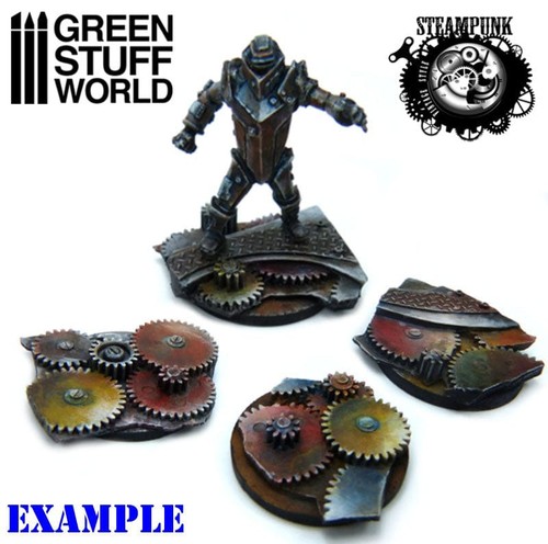 Green Stuff World GSW Crunch Times! Textures - Steampunk Gears ...