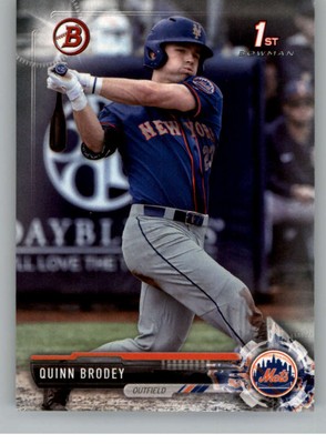 2017 Bowman Draft #BD-24 Quinn Brodey Mets NM-MT | eBay