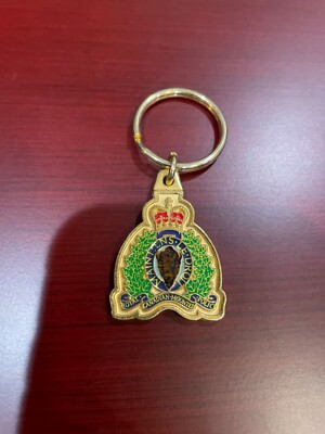 Maintiens Le Droit Canadian Mounted Police Keychain 121RK Canada RCMP ...