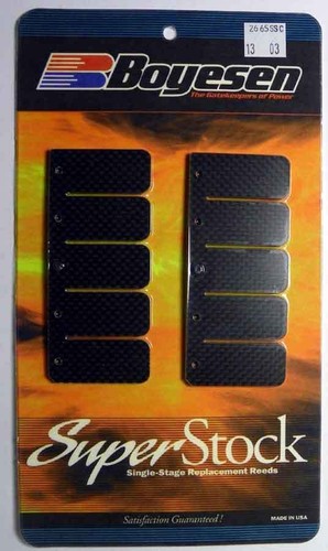 Boyesen Mercury / Mariner 225-300 HP Single Stage Carbon Fiber Reeds ...