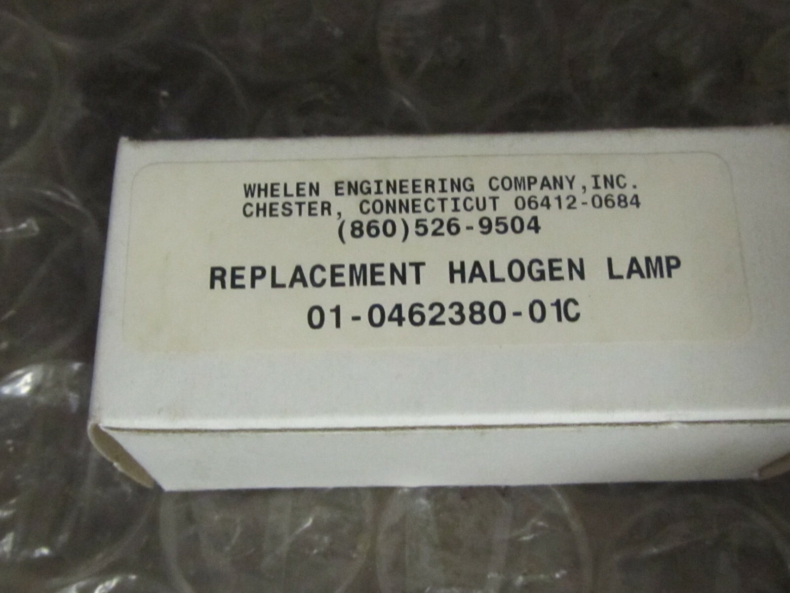 Whelen TA20TL12 Halogen Replacement Bulb 01-0462380-01C TA836A, TA837A ...
