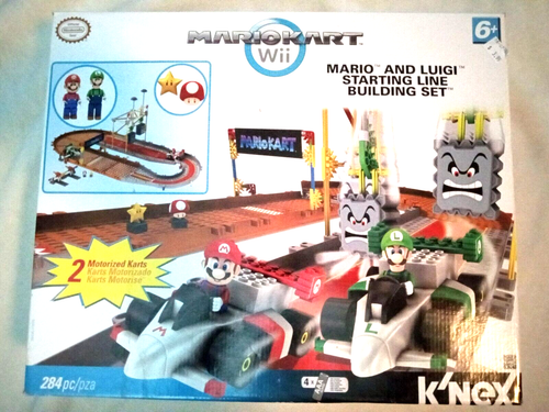 PARTS ONLY!! K'NEX Mario Kart Wii Mario Luigi Starting Line Building ...