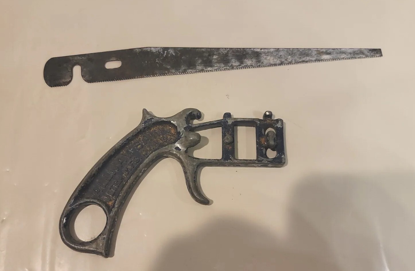 Collectable Vintage Allway Saw Ultra MFG. Co. NYC PAT. No 2017895 Made ...