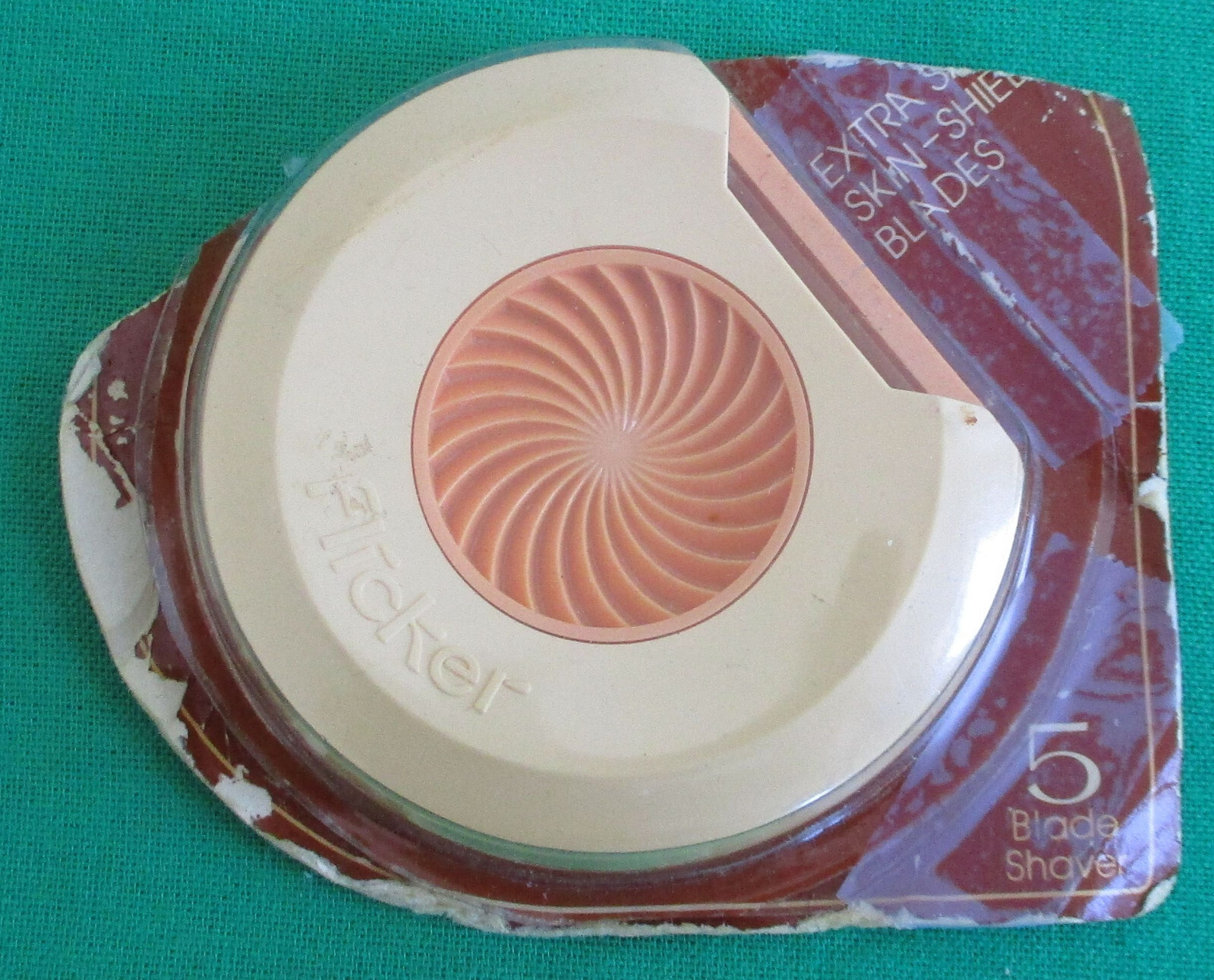 Vintage NOS Flicker Women's Personal 5 Blade Shaver Round Razor By ...