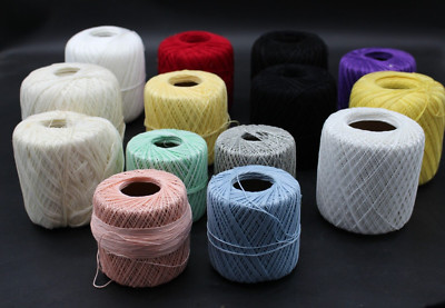 Lot of 14 Various Colors of Knitting Yarn Rolls | eBay