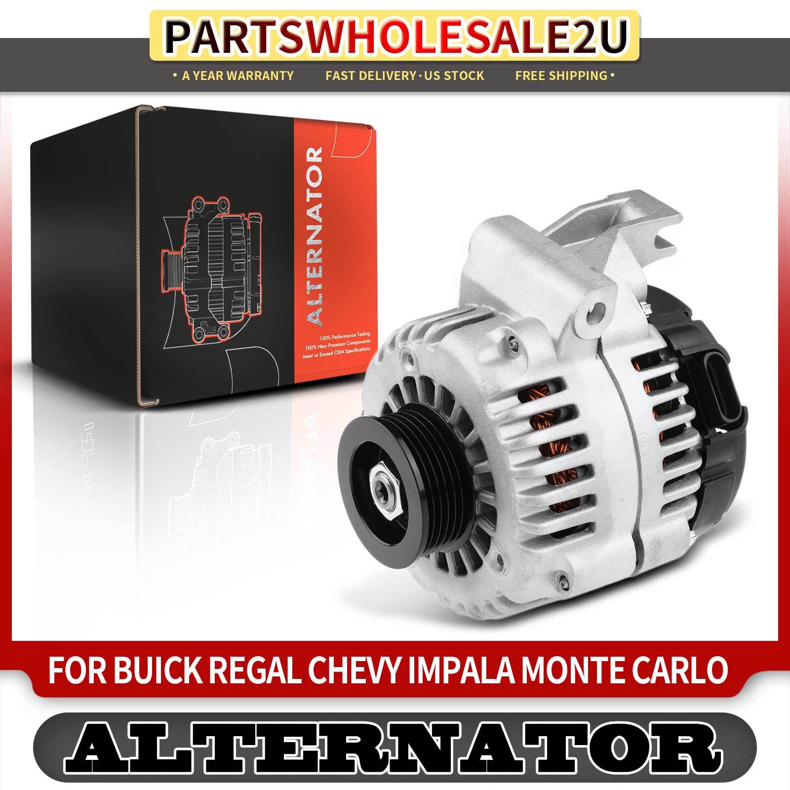 New Alternator for Buick Regal Chevrolet Impala Monte Carlo 02-04 105A ...