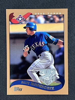 2002 Topps Alex Rodriguez Texas Rangers Baseball Card #130 | eBay