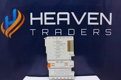 BECKHOFF EL2202 Terminal 2 x Fast Digital Output Module 24V DC. 0.5A On ...