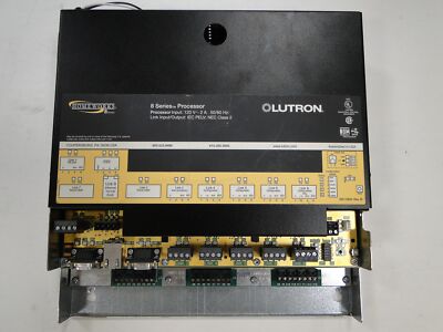 LUTRON HOMEWORKS H8P5-MI-D48-120 Homeworks Processor - New Battery. | eBay