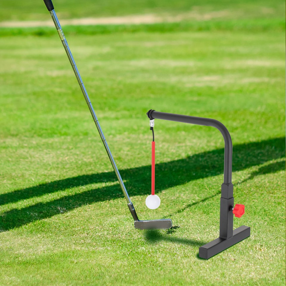 Golf Swing Trainer Aid-Durable Iron Golf Practice Swing Groover ...