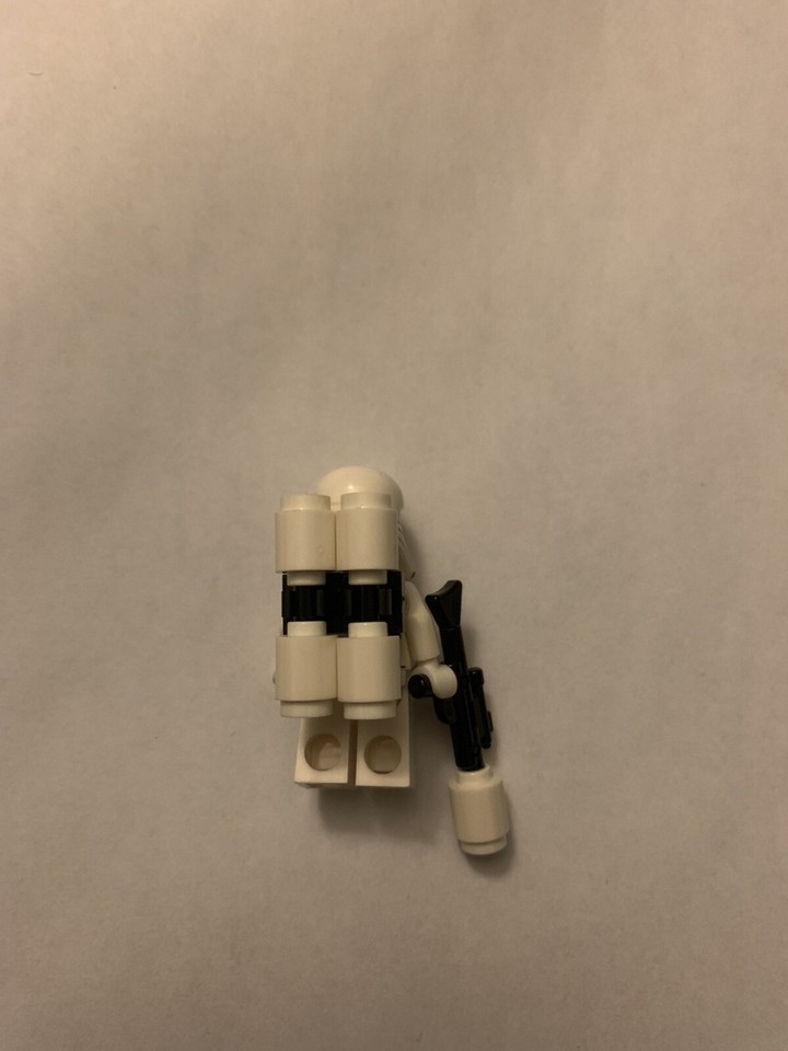 New Genuine LEGO First Order Flametrooper Minifig w/ Blaster Gun Star ...