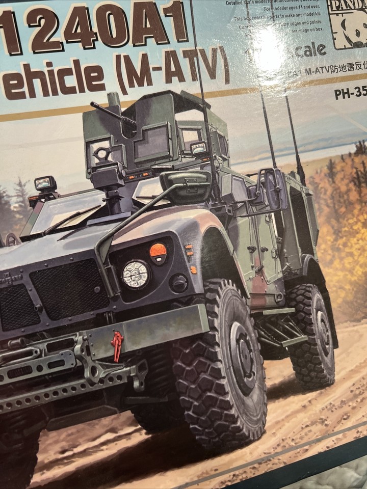 Panda Hobby 1/35 M1240A1 MRAP MATV New In Box Sealed OIF OEF | eBay