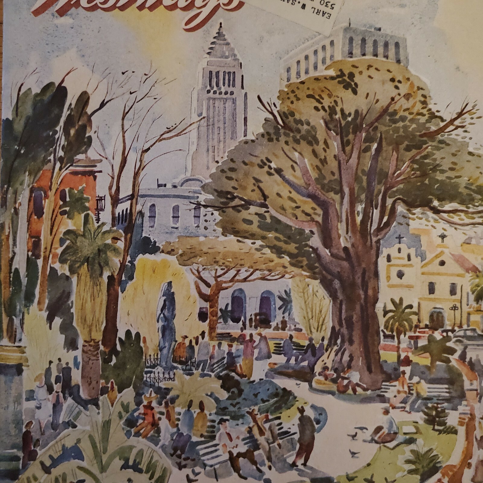 Westways Magazine November 1949 AAA Great Ads Beautiful MCM Cover ...