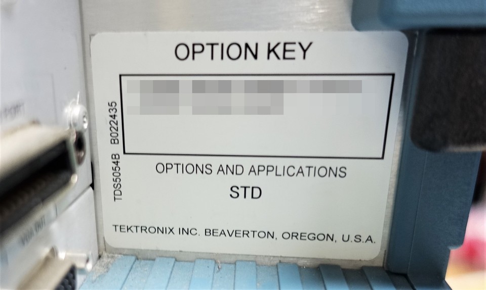 TEKTRONIX TDS5054B DIGITAL PHOSPHOR OSCILLOSCOPE 500MHz 5S/s 4 CHANNEL ...