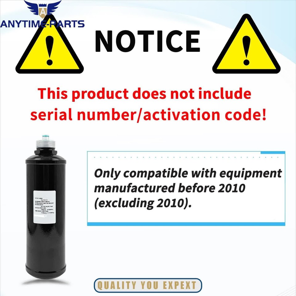34724 A/C Recycling Filter-Drier Spin-on Filter Compatible For Robinair ...