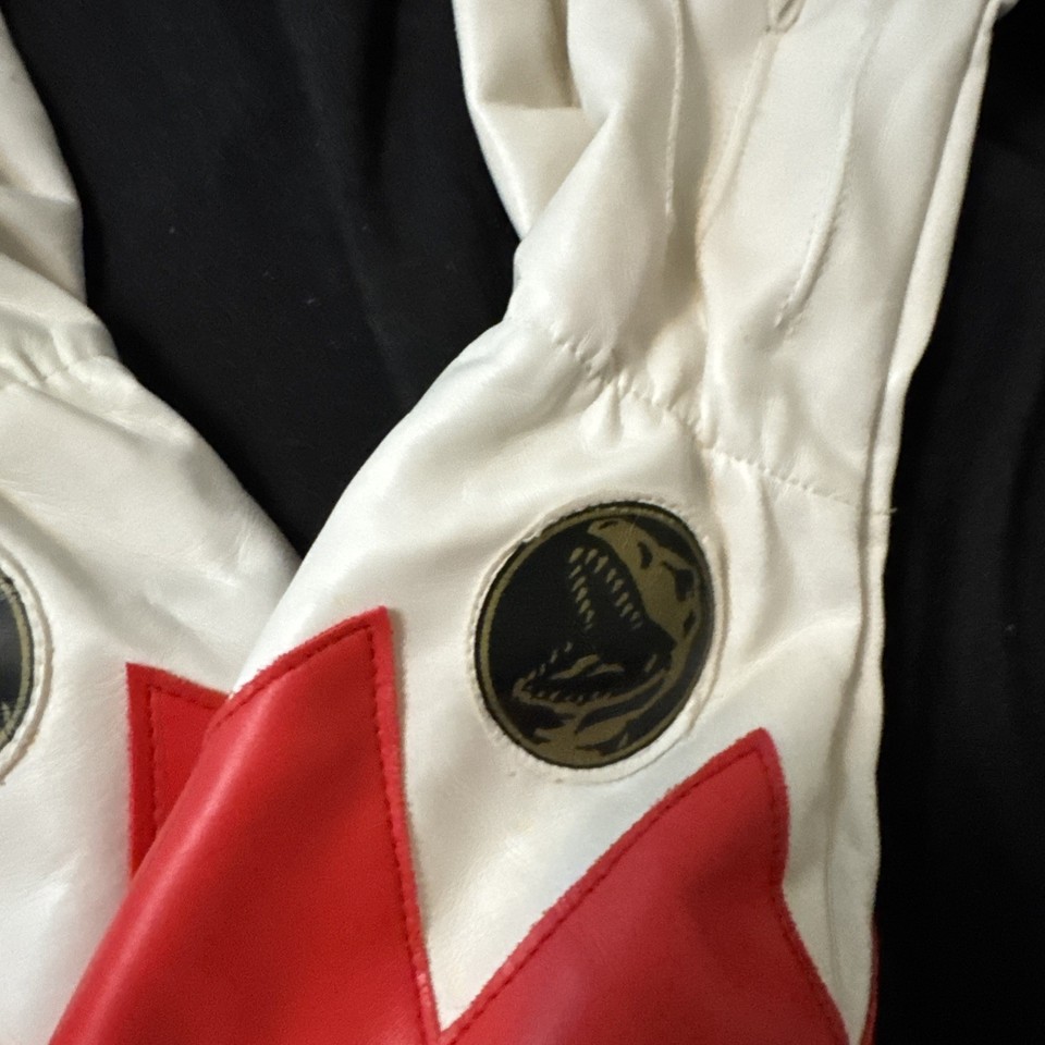 Vintage Mighty Morphin Power Rangers Child Gloves Blue Ranger 1994 ...