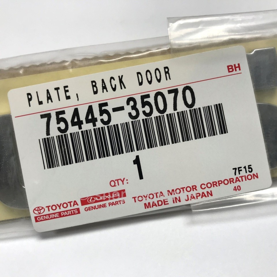 JDM Toyota 03-09 4Runner Rear HILUX SURF Emblem Badge Chrome 75445 ...