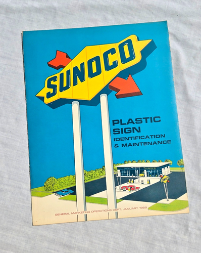 Sunoco - Plastic Sign Identification & Maintenance Catalog - 1968 | eBay