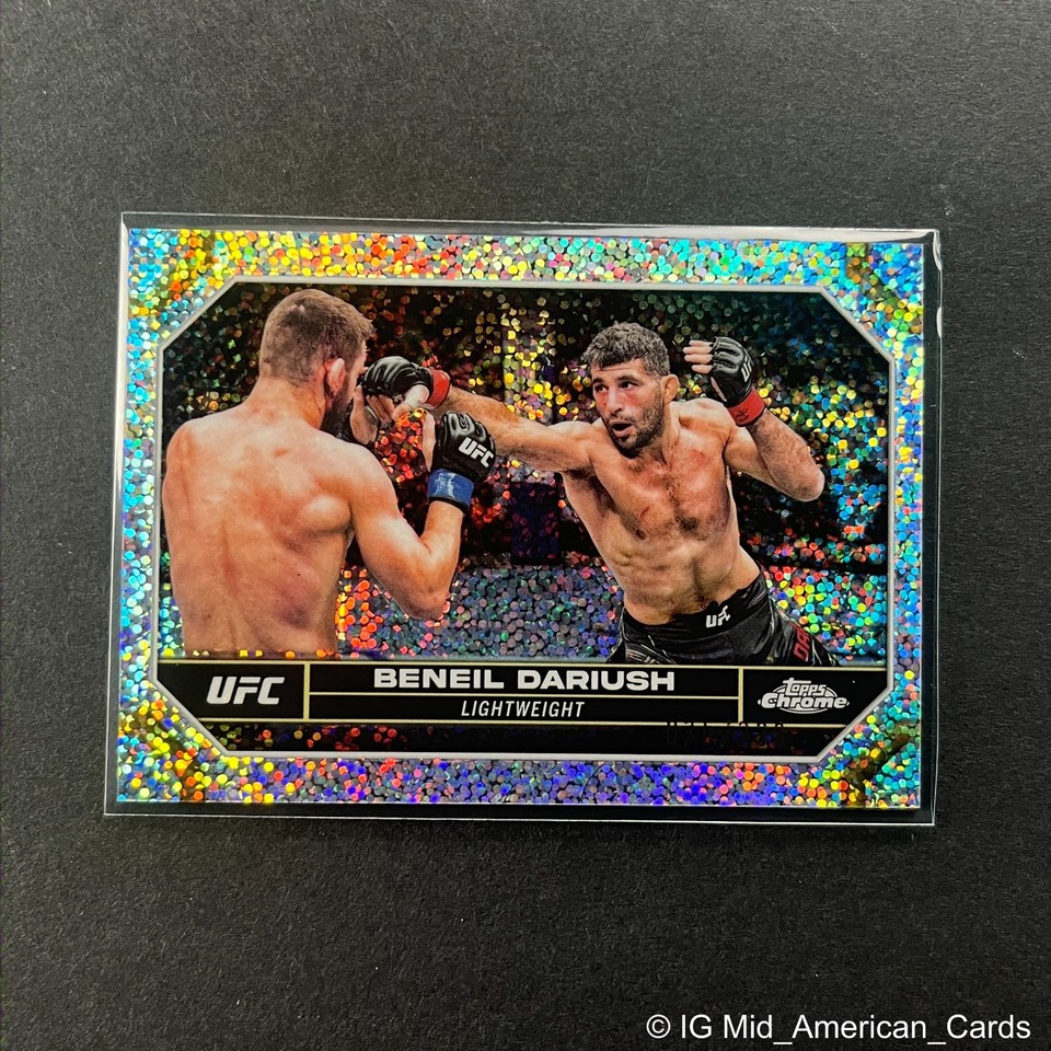 2024 Topps Chrome UFC #25 Beneil Dariush Speckle Refractor /299 | eBay