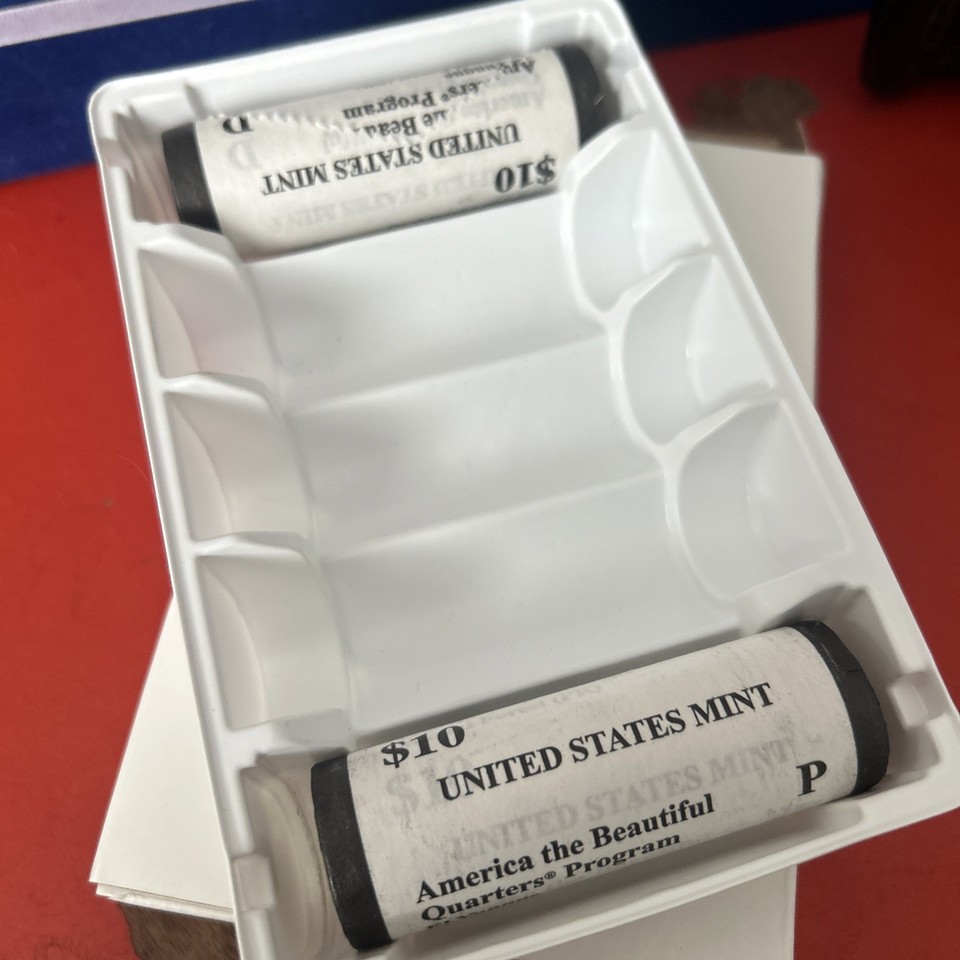 2012 El Yunque National Forest quarter PD Sealed rolls, US Mint box R74 ...