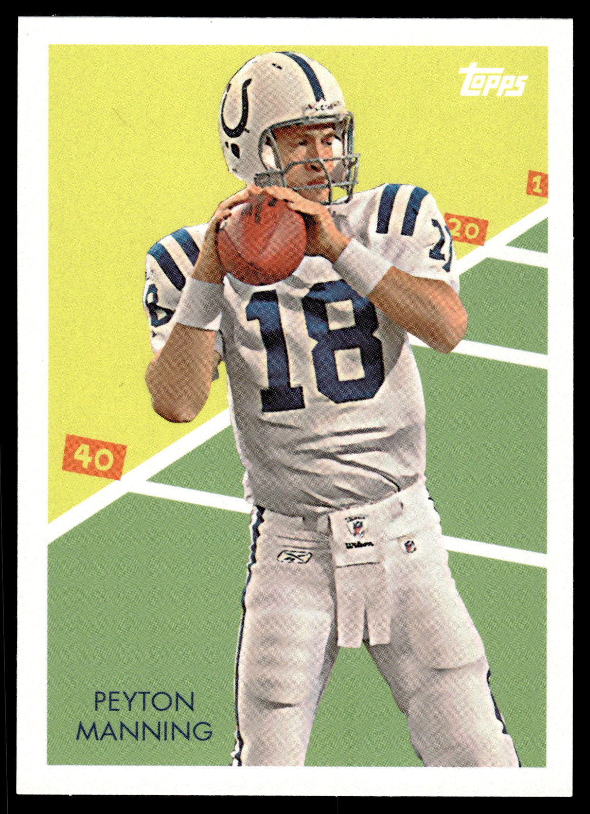 Peyton Manning 2009 Topps Football Stars Card #40 | eBay