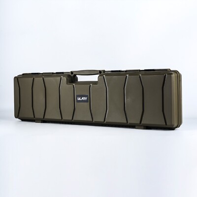Olive Green Long HARD GUN CASE for shotgun rifle Pallet Packer AIR AR 1 ...