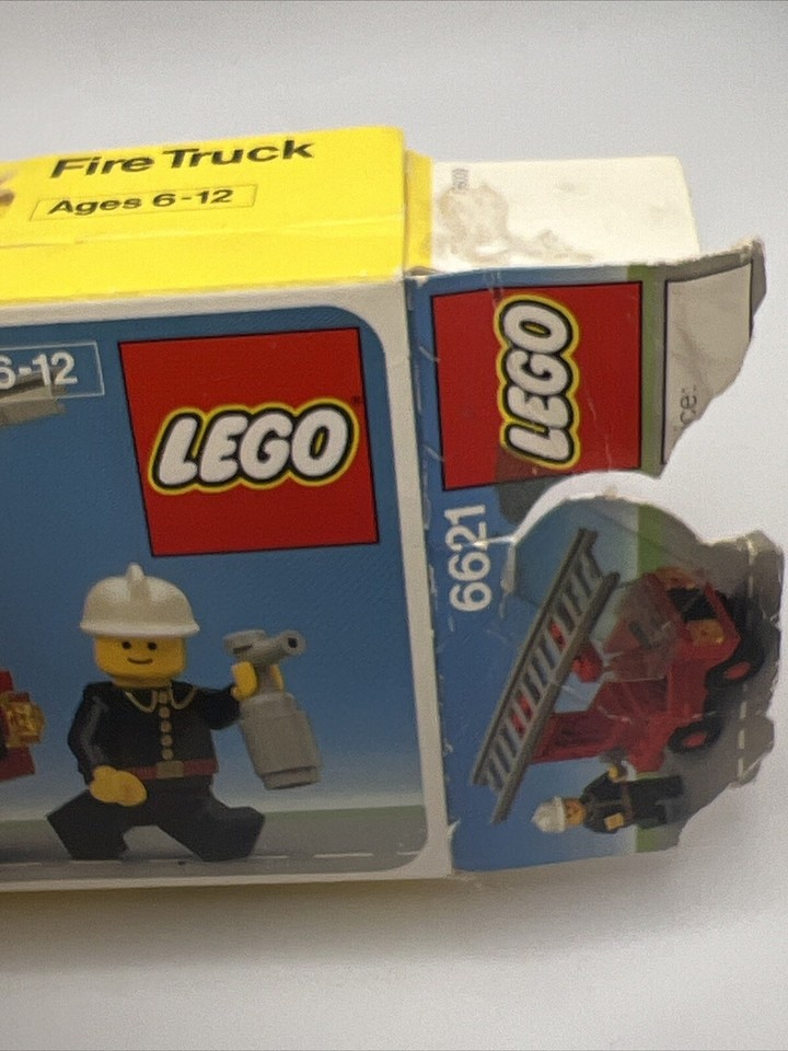 Vintage LEGO Town: Fire Truck (6621). 1984 Set New in Opened Box ...