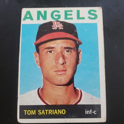 1964 Topps #521 Tom Satriano - Los Angeles Angels - VG-EX | eBay