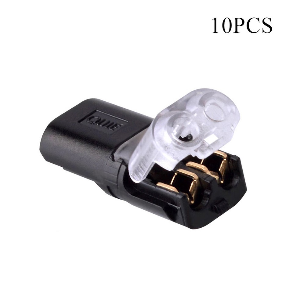 30x 12V WIRE CABLE SNAP PLUG IN CONNECTOR TERMINAL CONNECTIONS JOINERS ...
