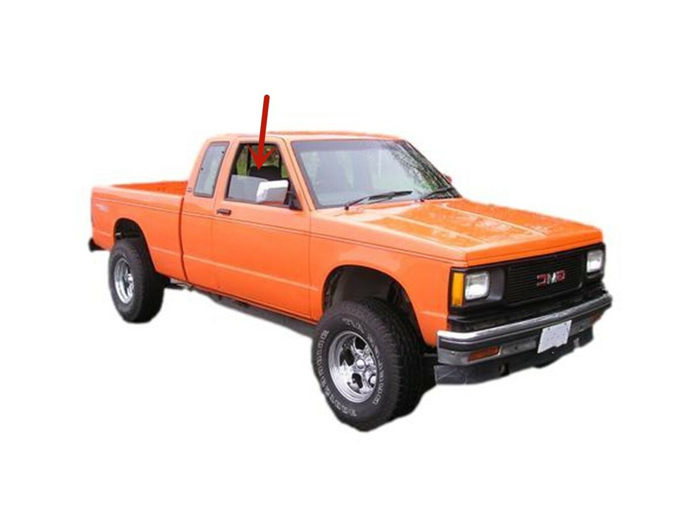 Fits 82-92 Chevy S10 GMC S15 Bravada Passenger Right Front Door Window ...