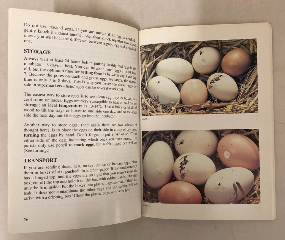 3x Gold Cockerel books - Incubation at Home, Ducks and Geese, Bantams ...